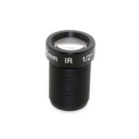 China 5.0MP 4K AI Lens for M12 Security Camera Systems Metal Glass Fixed Iris Code Reader for sale