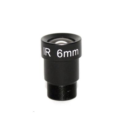 China F2.0 Mono Focal Surveillance Camera Lenses 6mm 53 Degrees M12 1/3
