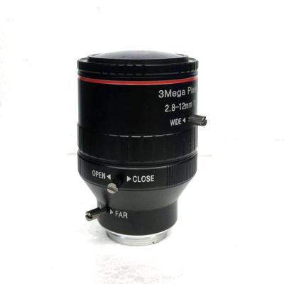 China High Resolution Varifocal CCTV Lens 2.8-12mm 3.0MP 1/2
