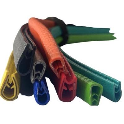 China Customize Size PVC Edging Seal Strip for Car Window Glass Black Red White Gray Yellow for sale