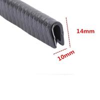 China Customize Size PVC Edging Seal Strip for Car Window Glass Black Red White Gray Yellow for sale