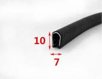 China Customize Size PVC Edging Seal Strip for Car Window Glass Black Red White Gray Yellow for sale