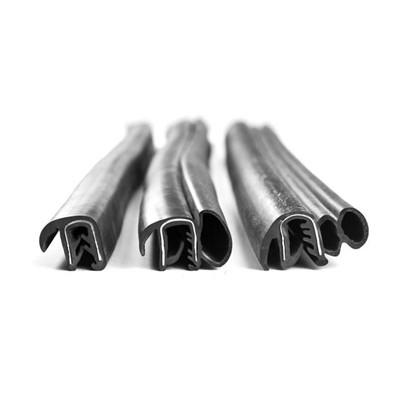 China Custom Shape EPDM Black Car Door Sealing Rubber Strip for Automotive Window Sealing System for sale