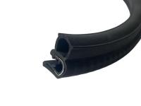 China Custom Shape EPDM Black Car Door Sealing Rubber Strip for Automotive Window Sealing System for sale