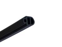 China Various Types and Shapes of Black Silicone Rubber Seals for Window Tripping for sale