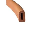 China Custom Size Silicone Foam Strip Extruded Round/square Flat Silicone Sponge Foam Rubber Seal Strip for sale