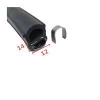 China EPDM Pinchweld Side Seal Strip With Sponge Bulb Rubber Edge Protection Cutting Service for sale
