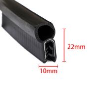 China EPDM Black Door and Window Extrusion Rubber Protective Seal Strip for Car/Automobile for sale