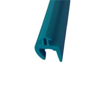 China 65±5 Hardness Green Rubber Seal Strip for Shower Door and Convertible Top Customizable for sale