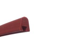 China 65±5 Hardness Green Rubber Seal Strip for Shower Door and Convertible Top Customizable for sale