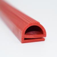 China Custom Color and E/P Shape Heat Resistant Silicone Oven Door Rubber Seal Strip for sale