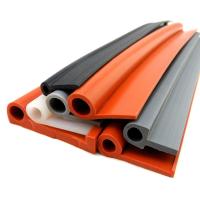 China Temperature Resistant U P T O Shape Silicone Sealing Strips for Oven -40 to 250 Degree for sale