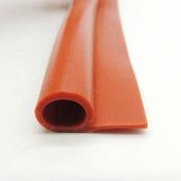 China Temperature Resistant U P T O Shape Silicone Sealing Strips for Oven -40 to 250 Degree for sale