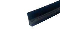 China Transparent Hardness 65±5 PVC Waterproof Shower Door Bottom Rubber Sealing Strip for sale