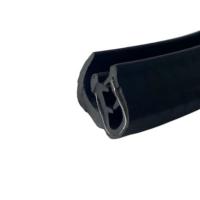 China EPDM Black Rubber Extrusion Protective Seal Strip for Car/Automobile Doors and Windows for sale