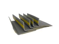 China Stair Nosing Edge Trim Protect Stair Surface with Colored PVC Rubber ISO9001 2015 for sale