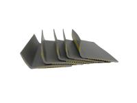 China Stair Nosing Edge Trim Protect Stair Surface with Colored PVC Rubber ISO9001 2015 for sale