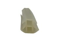 China Transparent Customized T-type Sealing Rubber Strip for Solar Photovoltaic Panel Card Slot for sale