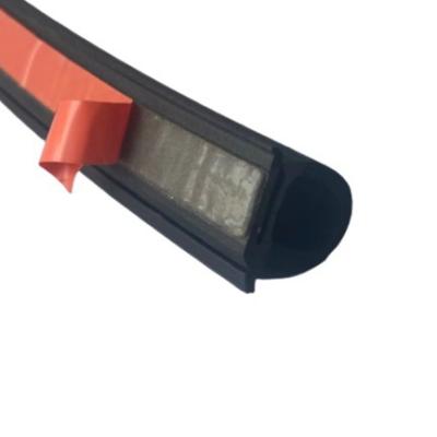 China Automotive Door Seal Strip 3m Self Adhesive 14*12mm D-shape Epdm Rubber Foam for Car for sale