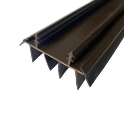 China EPDM TPE PVC Extrusion Door Bottom Sweep Seal with Modern Design Style and Efficiency for sale