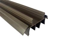 China EPDM TPE PVC Extrusion Door Bottom Sweep Seal with Modern Design Style and Efficiency for sale
