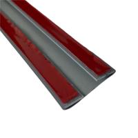 China Customer's Drawings PVC Windproof Rubber Seal Strip for Bedroom Door Soundproofing for sale