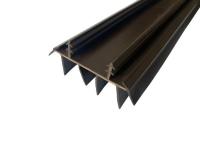 China Soundproof Smoke Prevention Under Door Sweep Seal with Cutting Service and Efficiency for sale