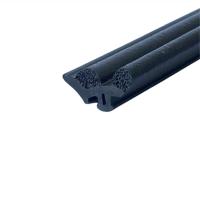China 65±5 Hardness NR Doors And Windows Sealing Rubber Strip For Elastic Design And Warmth for sale