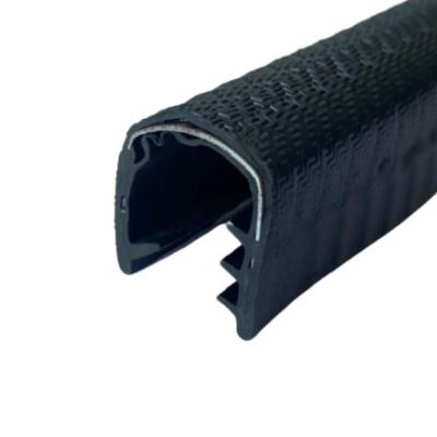 China -produced Water-resistant PVC U-shaped Groove Edge Protective Sealing Strips for Doors for sale