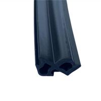 China Customizable 65±5 Hardness Rubber Strip for Thick Sound Insulation Doors and Windows for sale