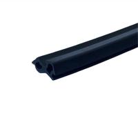 China Customizable 65±5 Hardness Rubber Strip for Thick Sound Insulation Doors and Windows for sale