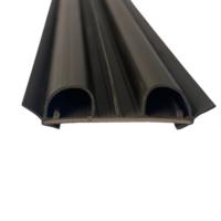 China Moulding Processing Service U-shaped Vinyl Door Sealing Strip in Grey for High Standar for sale