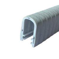 China Customizable U-shaped Door Protection PVC Rubber Sealing Strip with Water Resistance for sale