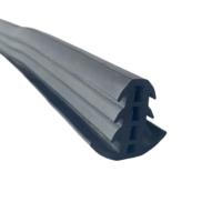 China Waterproof T-shaped EPDM Seal in Black for Edge Profile Protection and Waterproofing for sale