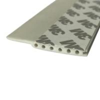 China Flexible Self Adhesive Silicone Door Bottom Seal Strip for Bedroom Door Soundproofing for sale