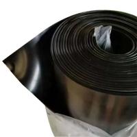 China Tensile Strength 4MPa Black Industrial Rubber Matting Custom EPDM Silicone Rubber Sheet for sale