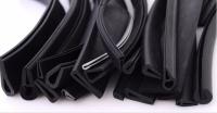 China EPDM Black Car Door Sealing Rubber Strip with Custom Service and Corrosion Resistance for sale