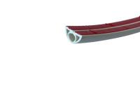 China Protection Cable PVC Flexible Indoor Electrical Wire Protector Floor Cord Cover Cable Duct for sale