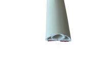 China Protection Cable PVC Flexible Indoor Electrical Wire Protector Floor Cord Cover Cable Duct for sale