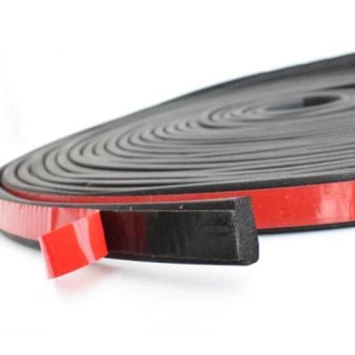 China Self Adhesive Tape Foam Extruded Rubber Door Seals for Cars Moulding and Sealing Effect for sale