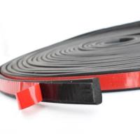 China Trunks Must-Have Closed Cell Sponge D Profile Soundproof Car Door Seal with Adhesive Tape for sale