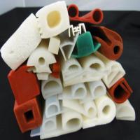 China Customized Extruded Square Silicone EPDM Rubber Foam Sponge Door Gasket Sealing Strip for sale