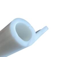 China Custom P Type Silicone Rubber Rod Strips for Waterproof High Temperature Applications for sale