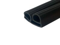 China Silicone High Temperature Oven Door Bottom Self Adhesive 3m Heatproof Rubber Seal Strip for sale