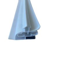China Pvc Fridge Door Manufacture Door Pvc Upvc Refrigerator Cold Storage Extruded Profile Seal Rubber Strip for sale