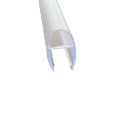 China Customized Shape Shower Door Waterproof Strips with Transparent U Channel Design for sale
