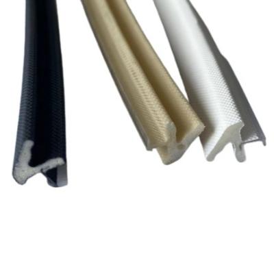 China 20 /-5 ShoreA Hardness PU Foam Sealing Strip for Wood Doors and Windows in White Color for sale