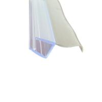 China 2.2m PVC Transparent Sealing Strip for Modern Design Style Shower Sliding Glass Door for sale