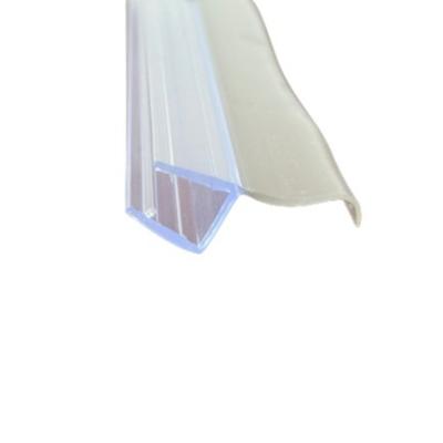 China 2.2m PVC Transparent Sealing Strip for Modern Design Style Shower Sliding Glass Door for sale