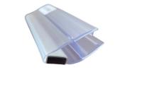 China 180 Degree Shower Glass Door PVC Magnet Rubber Waterproof Sealing Strip with Magnetic for sale